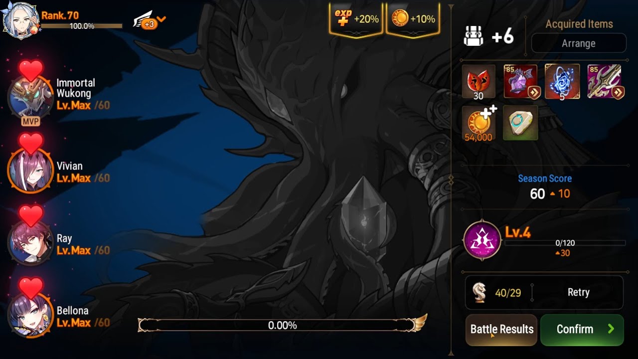 [Epic Seven] Day 1 Abyssal Tyrant Kraken Rift Testing Teams - YouTube