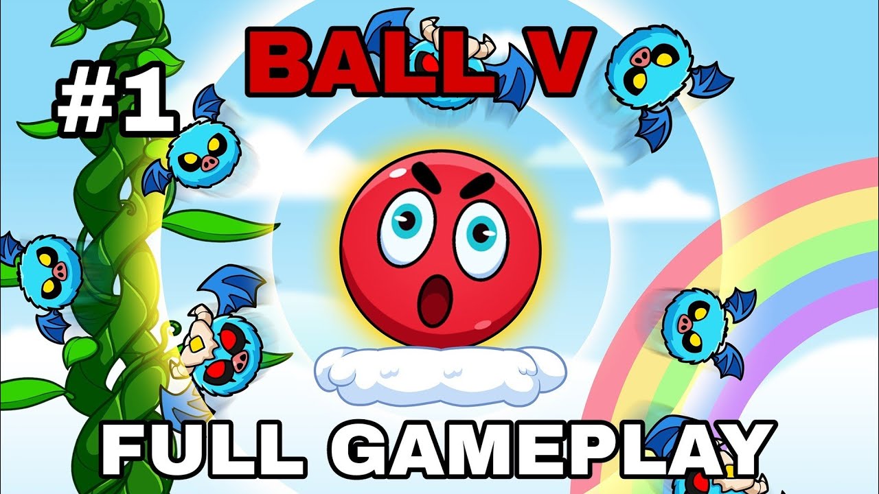 Ball V - Red Boss Challenge Full Game Part 1 - YouTube