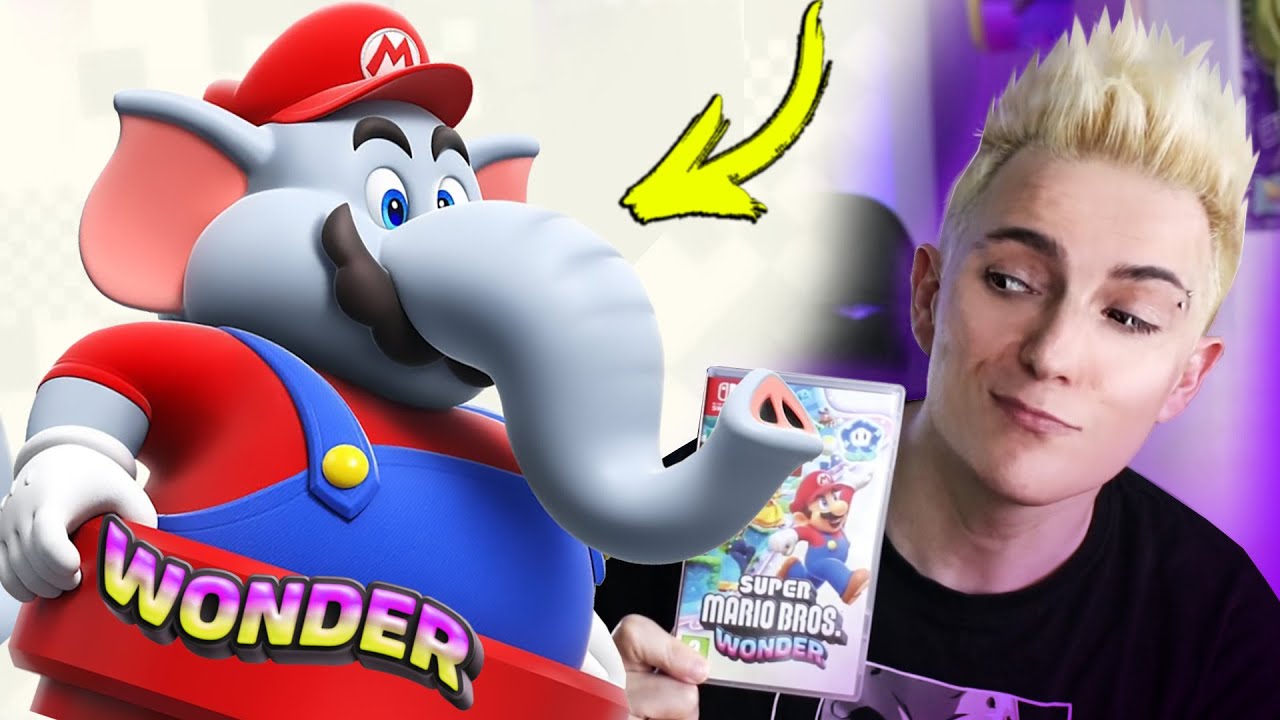 MARIO ELEFANTE 🔥 Super Mario Bros WONDER - YouTube