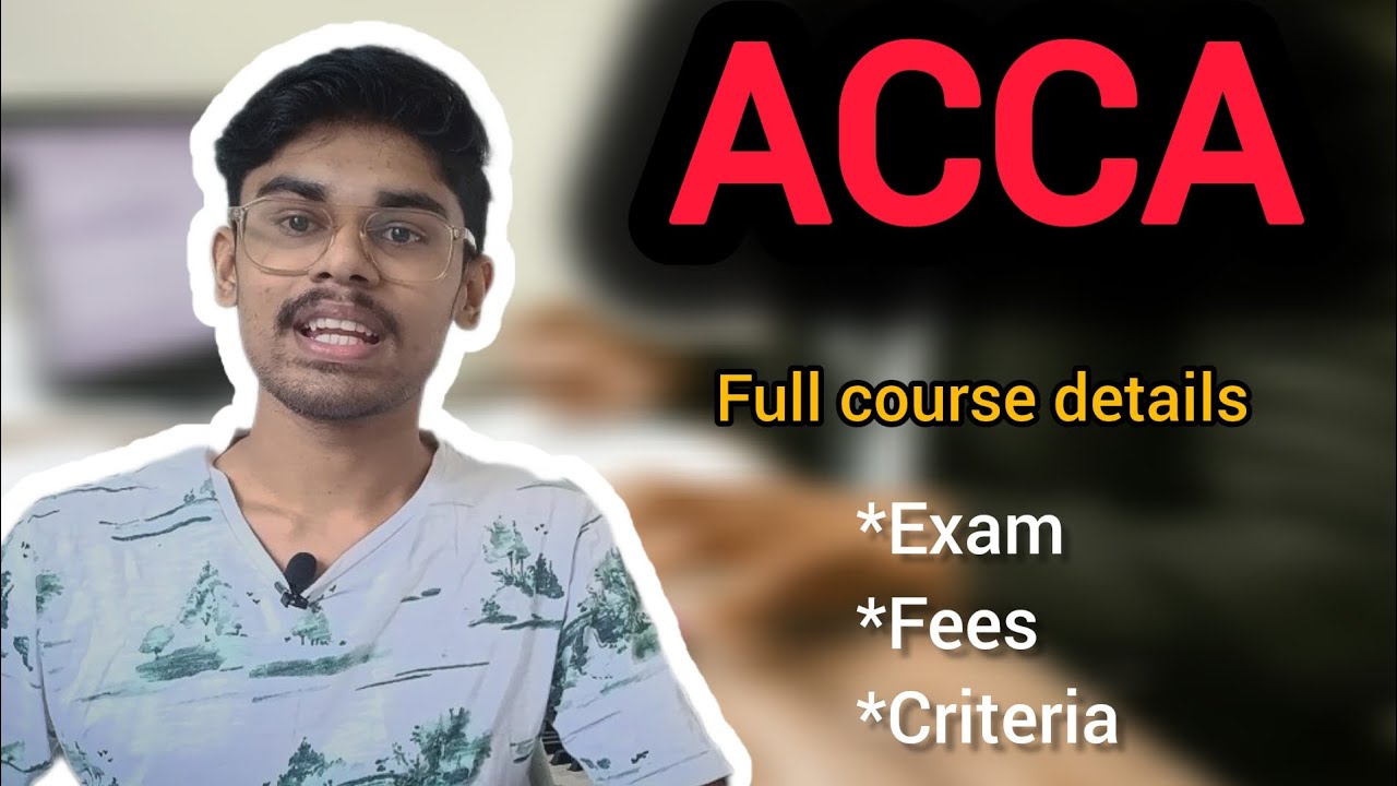 ACCA explained..... | Course details #acca #accaexams - YouTube