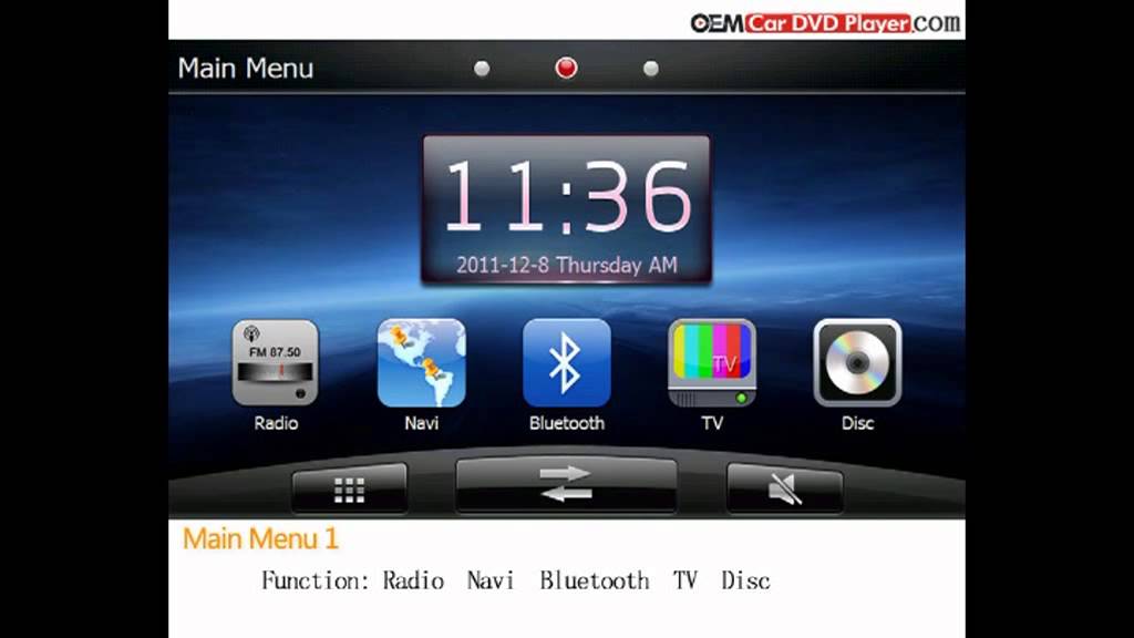 Car DVD Player for Jeep Commander - Model:6021 Interface from ...