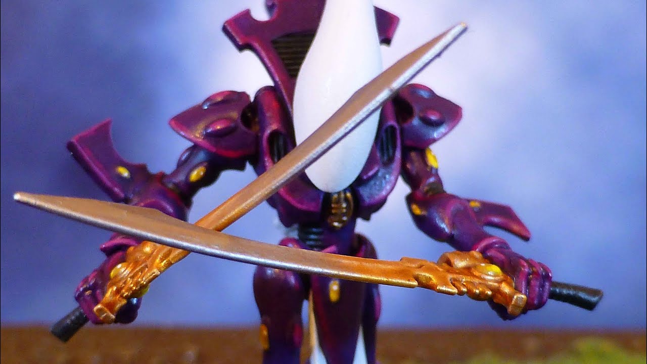 Eldar Wraithguard/Wraithblades Showcase - YouTube