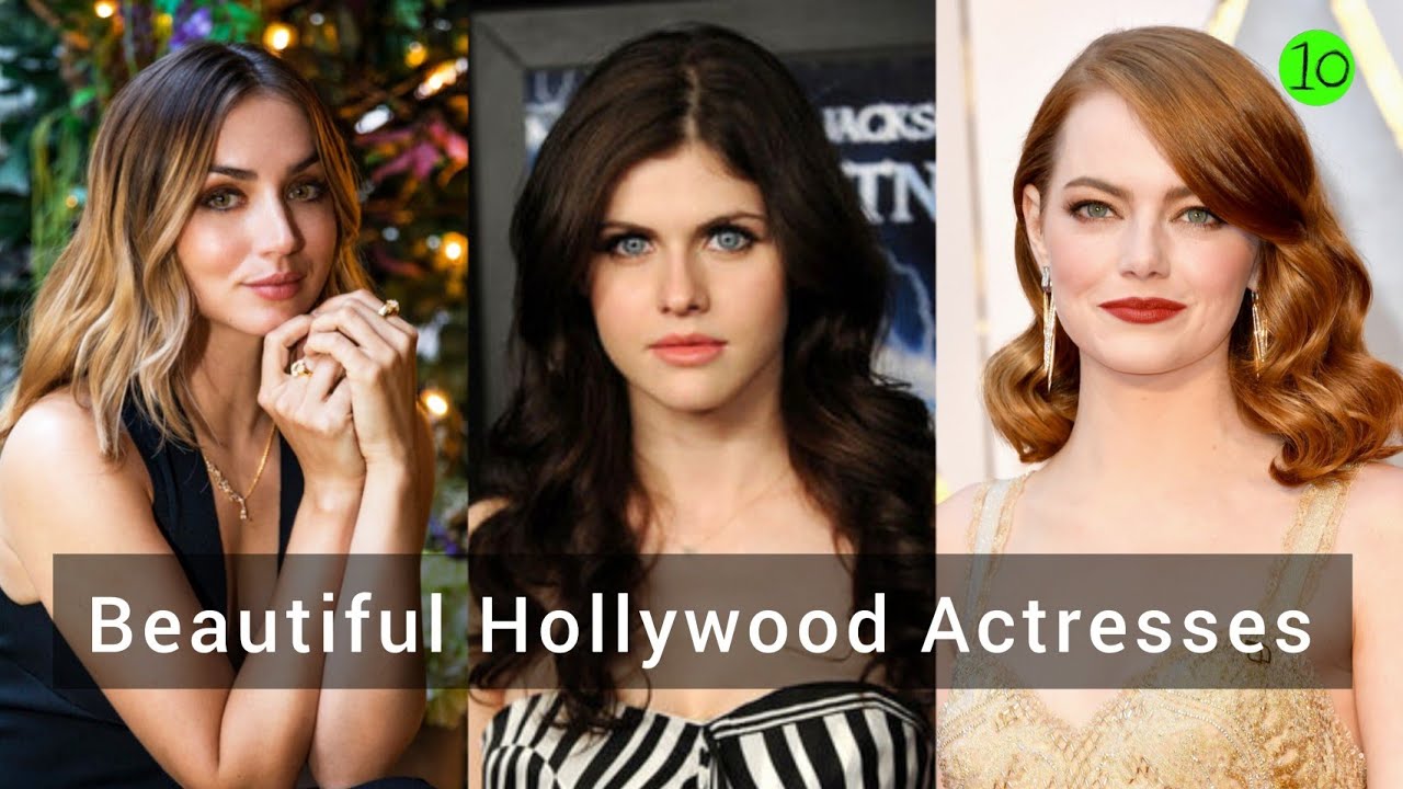 Top 10 Most Beautiful Hollywood Actresses | 2025 - YouTube