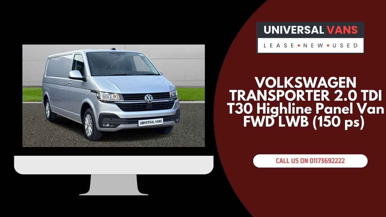 Volkswagen Transporter 2.0 TDI T30 Highline Panel Van FWD LWB (150ps ...