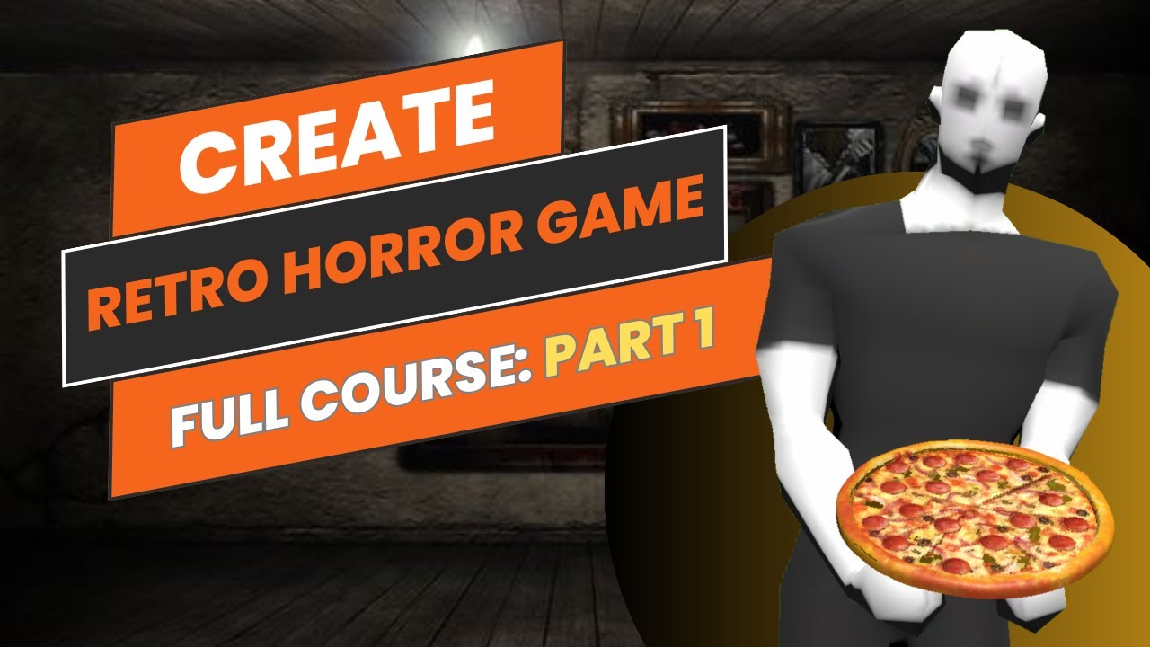 Create a Retro Horror Game With Unity Full Course - Part 1 - YouTube