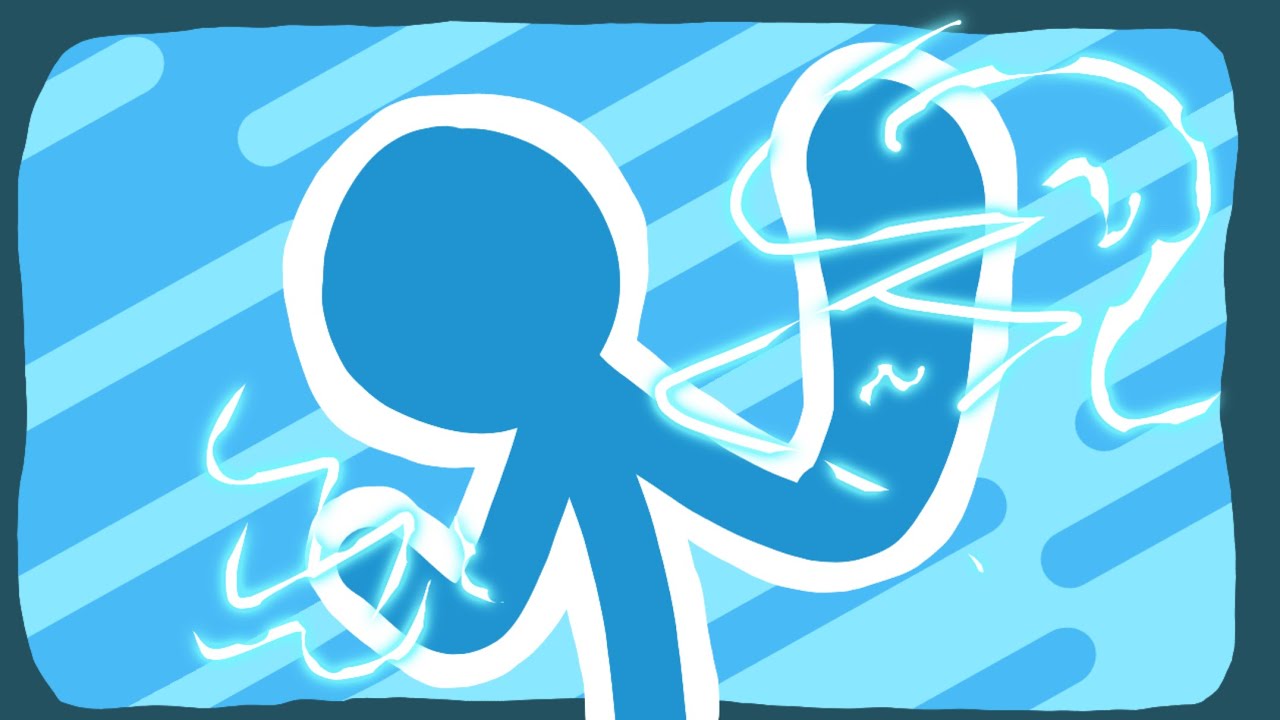 [FLASHING LIGHTS] A very electric Stickman - YouTube