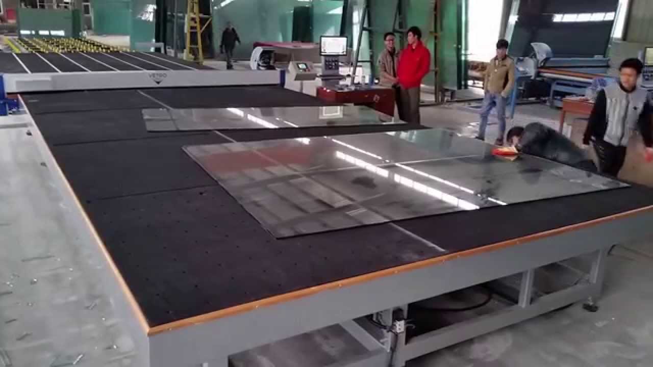 Vetromac Glass Breakout Table - YouTube