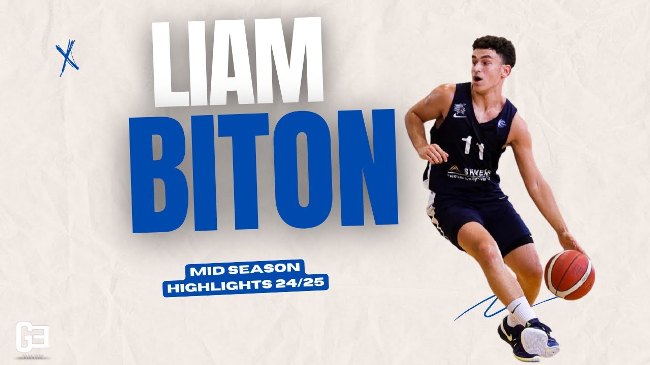 Liam Biton Mid Season Highlights 2024/2025 (Ironi Eilat Player) - YouTube
