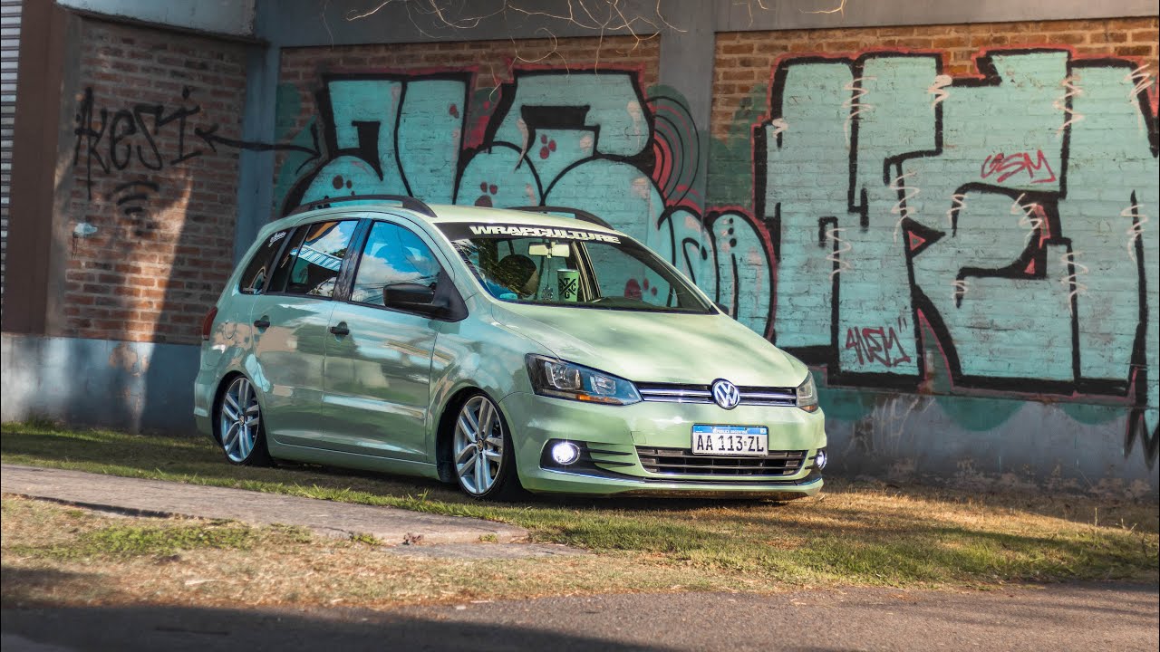 VW Suran AIR Suspension | Full Wrap - YouTube