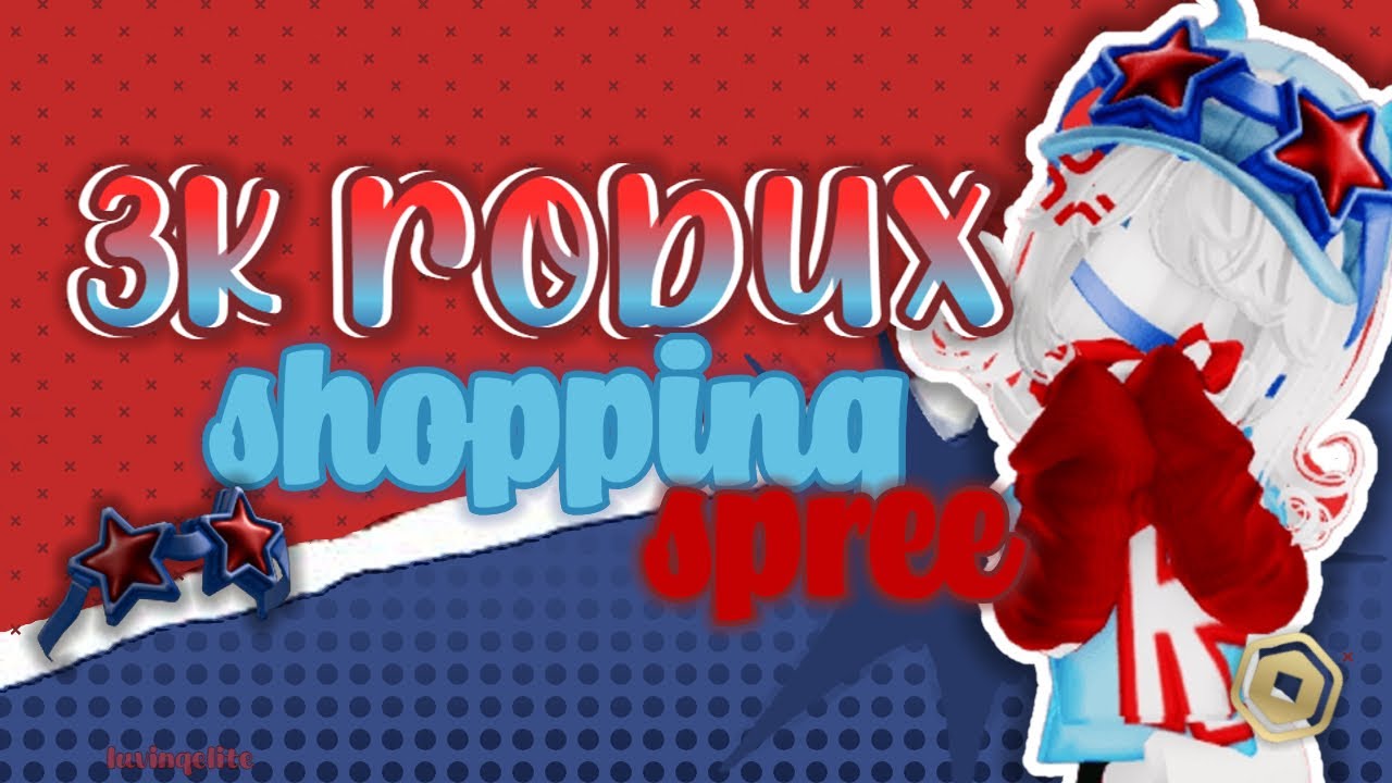 💸 3K ROBUX SHOPPING SPREE! | ROBLOX - YouTube