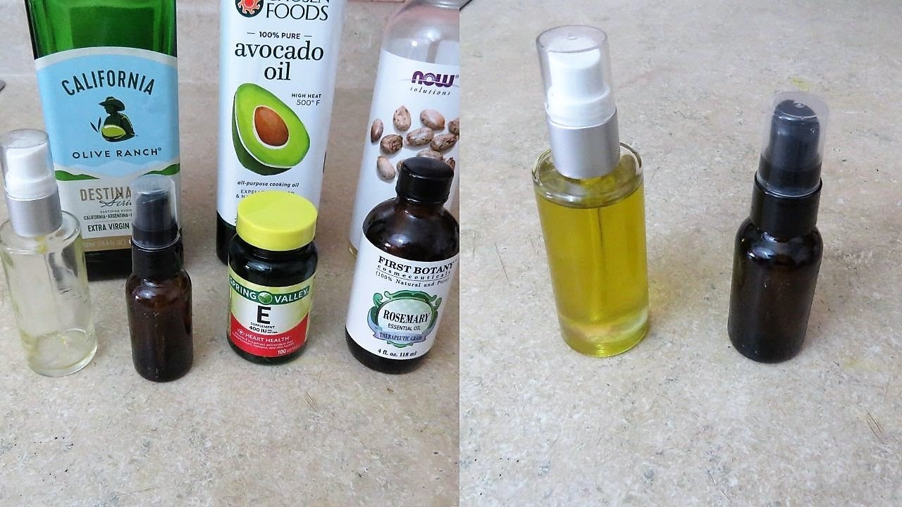 DIY Face and Body Natural Oil Mix For Glowing Skin - YouTube