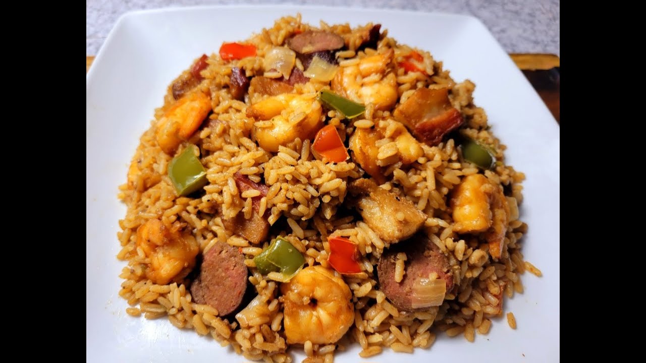 SHRIMP PERLO - YouTube