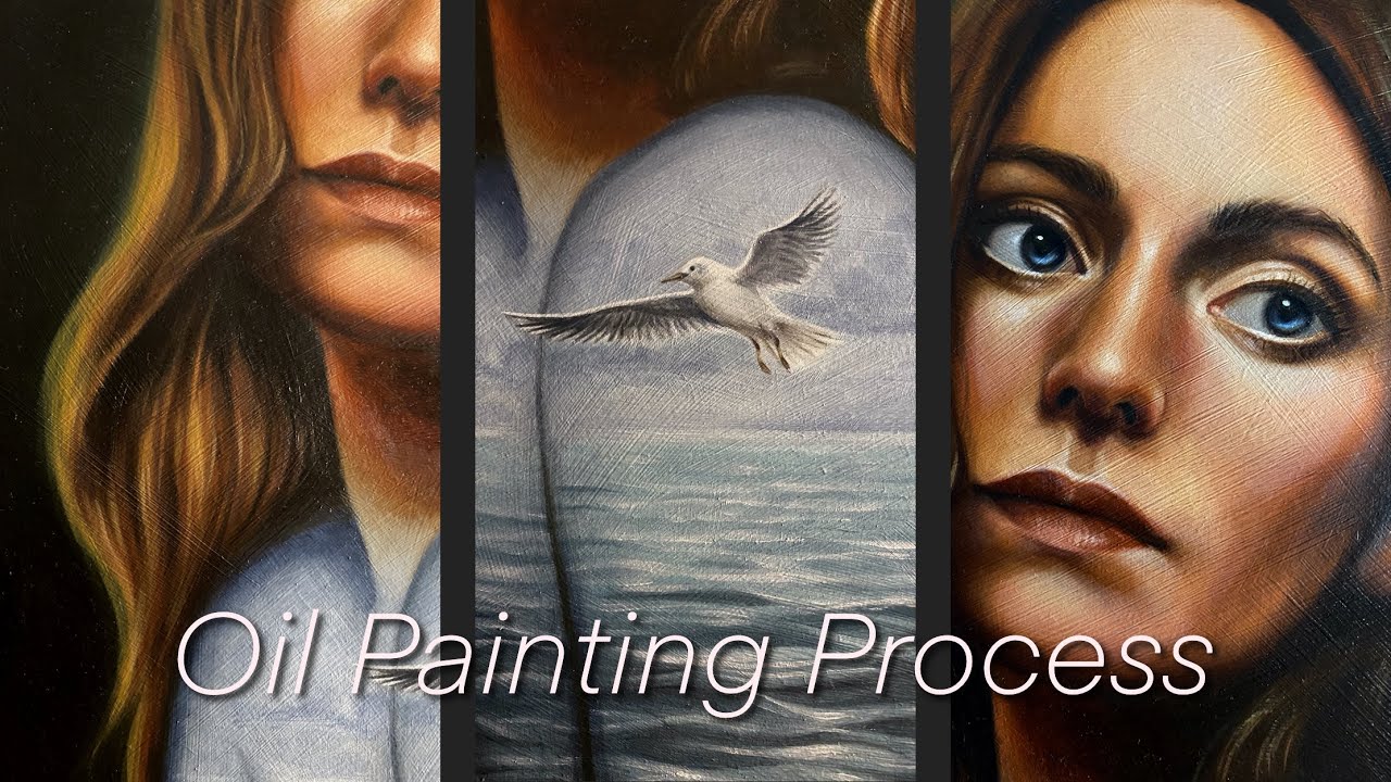 Turning an Oil Portrait Painting into a Dream-like Imagery | Oil ...