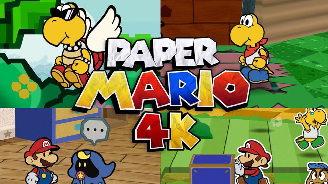 Paper Mario 64 | 4K Textures! - YouTube