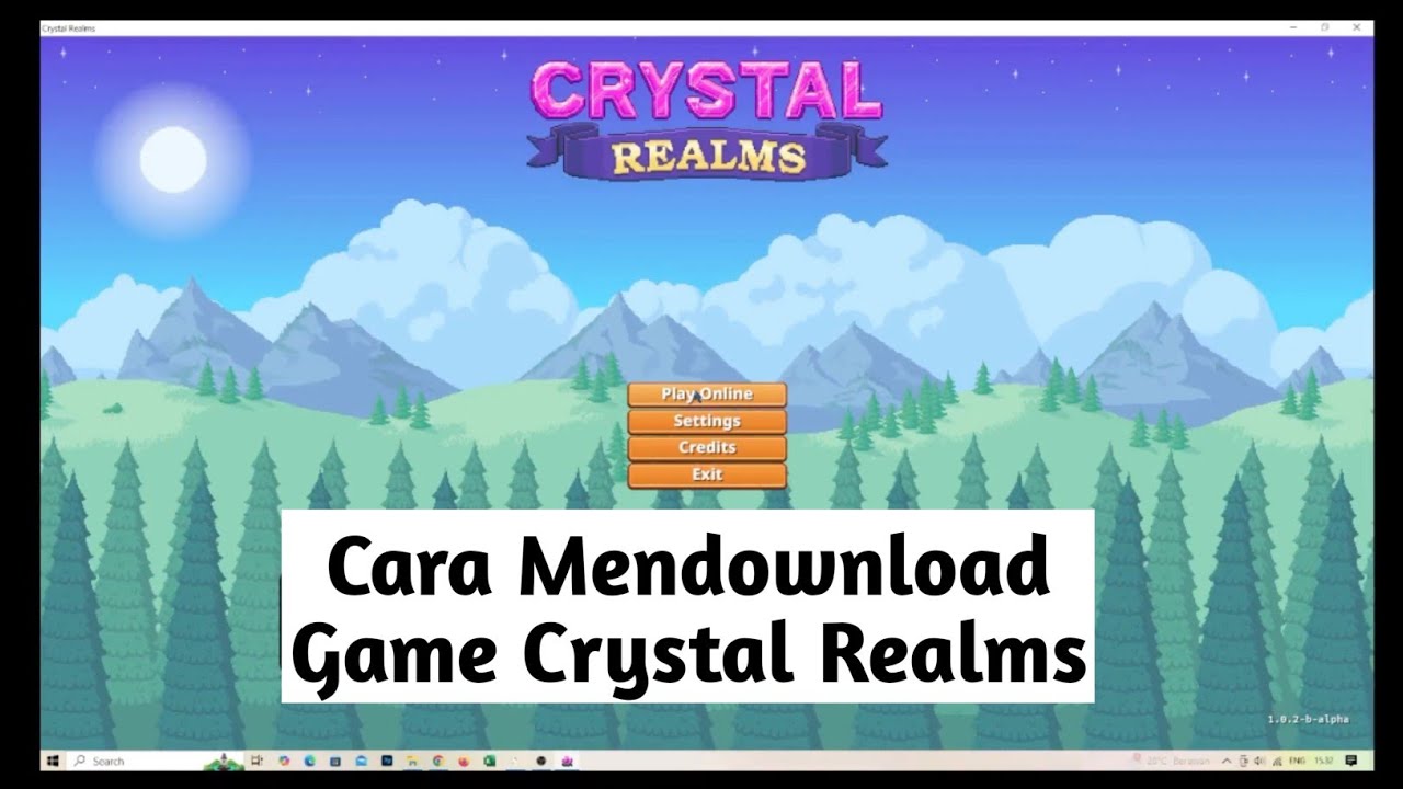 Cara Download Crystal Realms Game Mirip Growtopia - YouTube