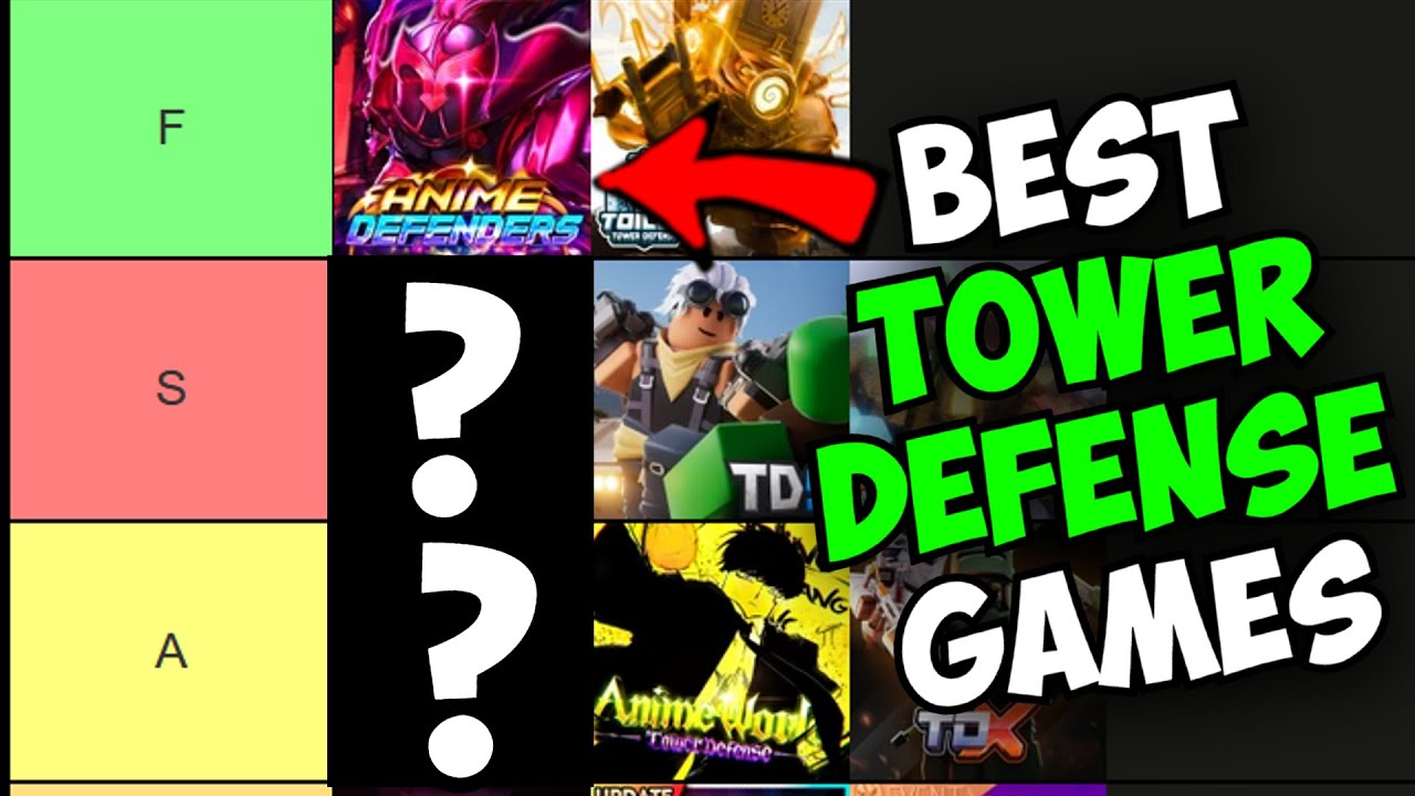 The Best Tower Defense Games On Roblox (TIER LIST!) - YouTube