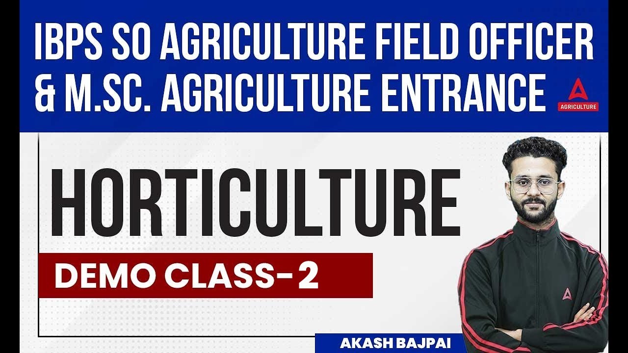 IBPS SO Agriculture Field Officer & M.Sc. Agriculture Entrance ...