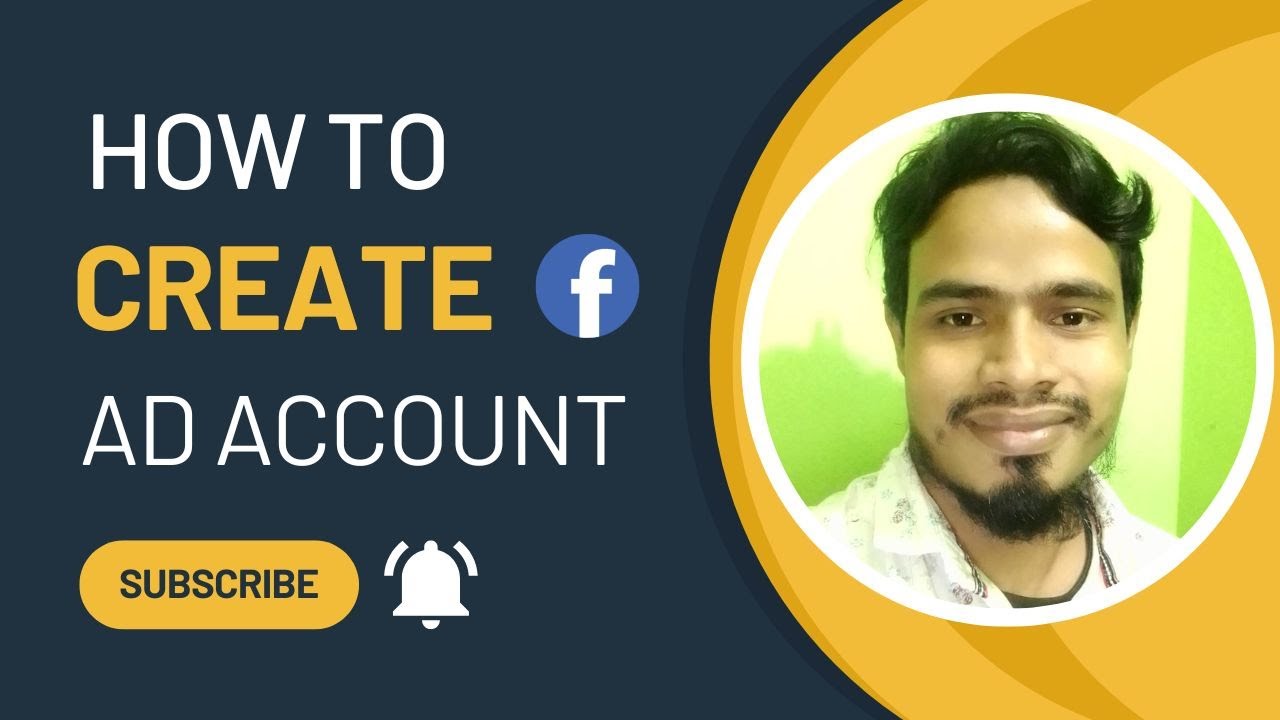 How to create a Facebook new Ad Account - YouTube