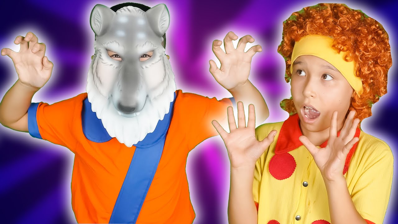 Big Grey Wolf Go away! | Kids Songs - YouTube