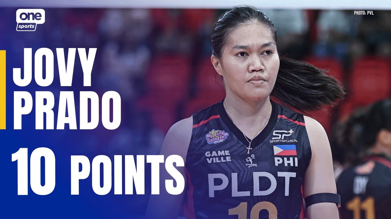 Jovy Prado DELIVERS 10 PTS for PLDT vs. ZUS Coffee | 2025 PVL ON TOUR ...