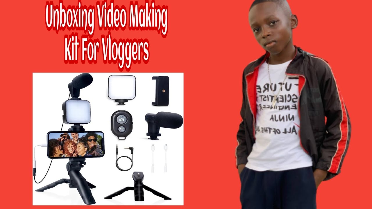 Unboxing Video Making Kit For Vloggers. - YouTube