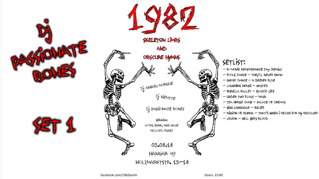 1982 - Skeleton Limbs and Obscure Hymns I - Set 1 (Post-Punk, Gothic ...