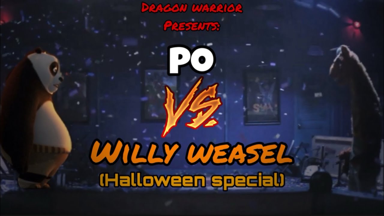 Po vs Willy weasel (Halloween special) - YouTube