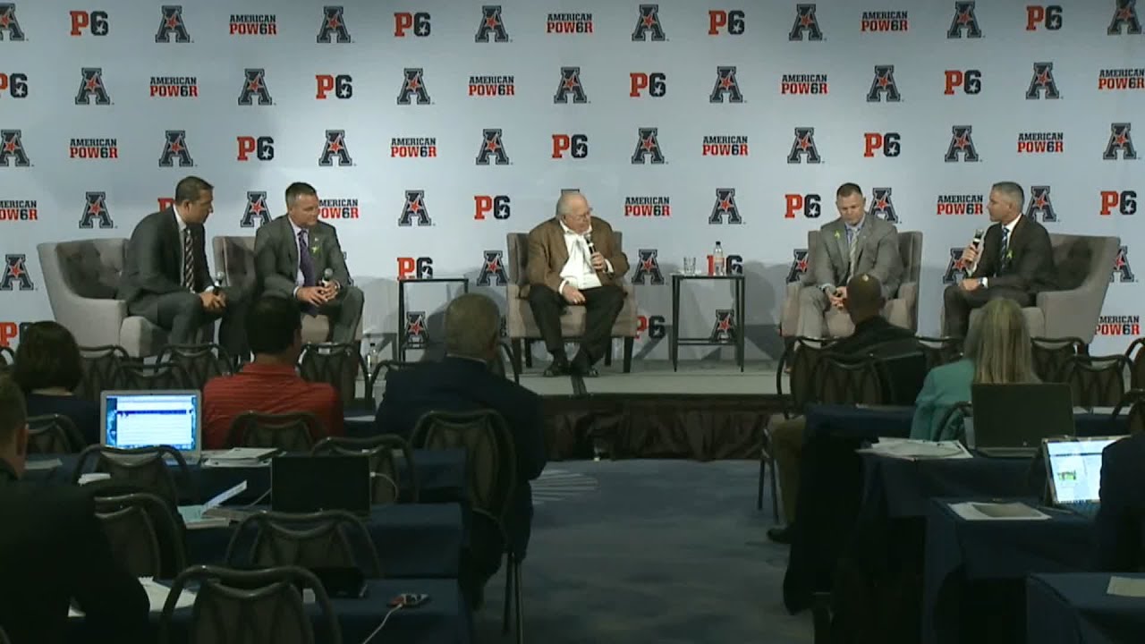 Coaches Round Table #2 from 2019 American Football Media Days - YouTube