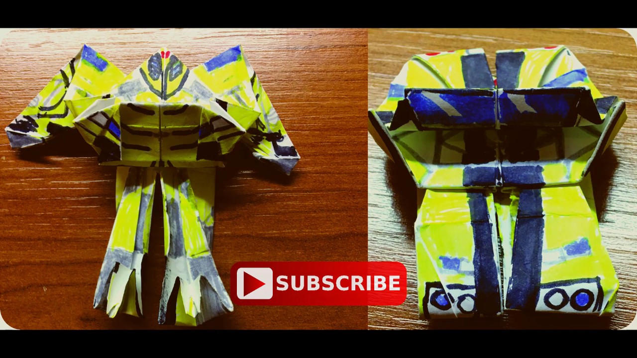 BUMBLEBEE ORIGAMI FRANCO CHU 23 05 2020 - YouTube