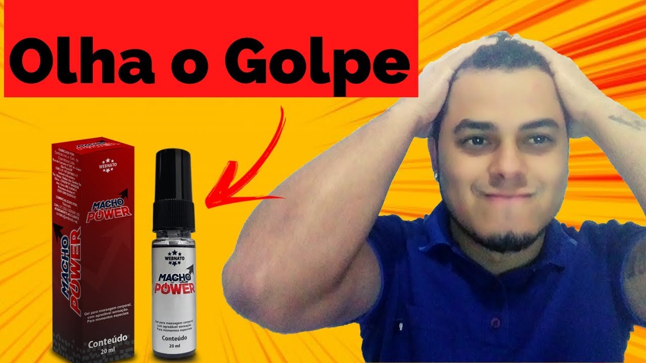 MACHO POWER ? MACHO POWER onde comprar? Macho POWER Funciona? MACHO ...