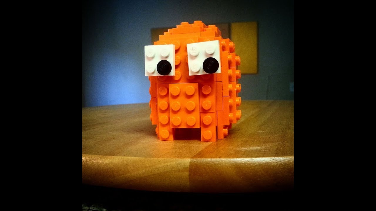 LEGO PACMAN GHOST - YouTube