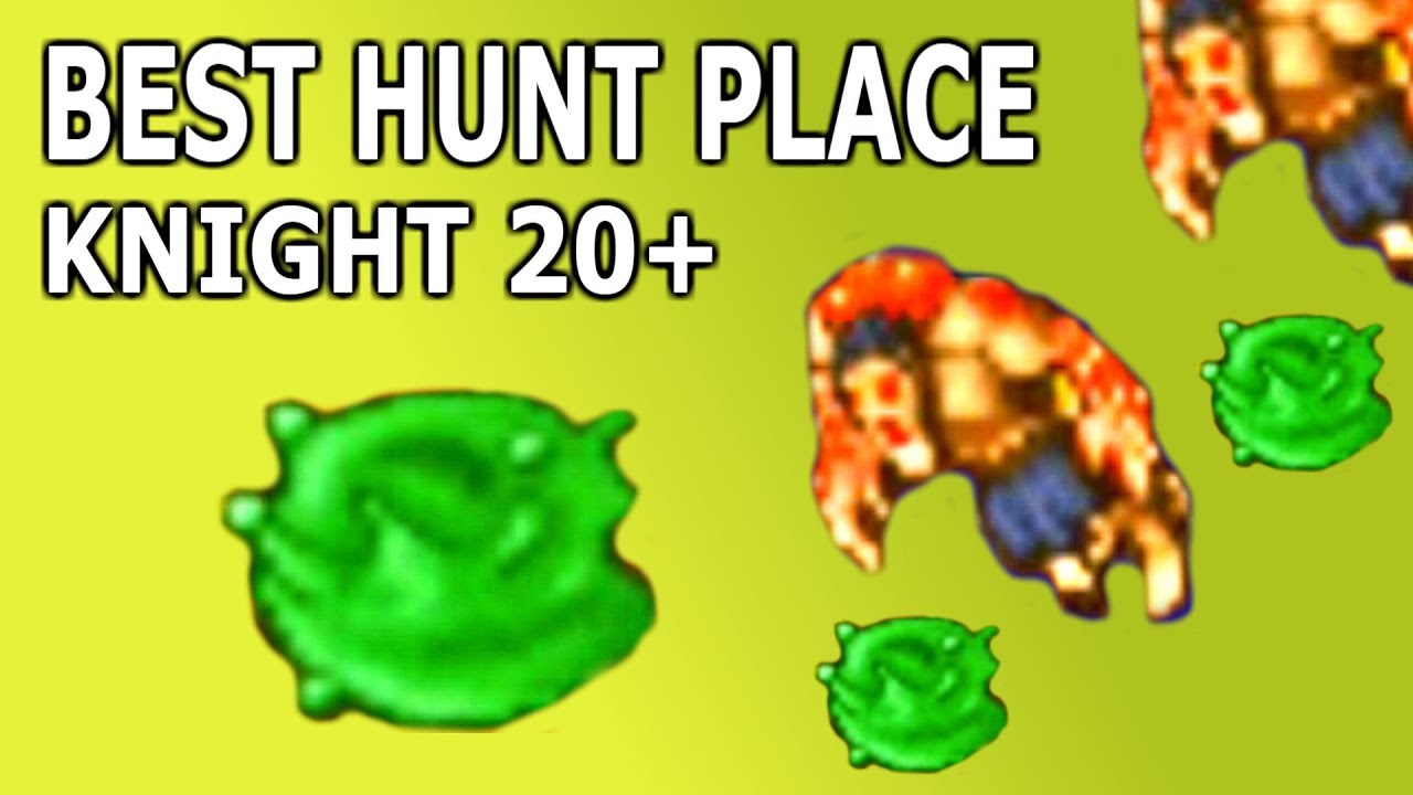 Tibia · Hunt Guide · Knight 20+ · Mutated Human & Slime (EK Solo ...