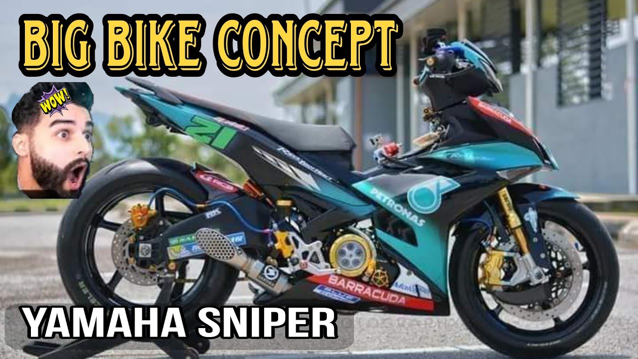 YAMAHA SNIPER BIG BIKE CONCEPT.(credit to owner the pictures) - YouTube