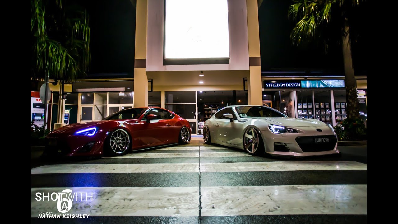 Josh Flood & Luke Lovell Bagged BRZ/86 - Shot with A6 - YouTube