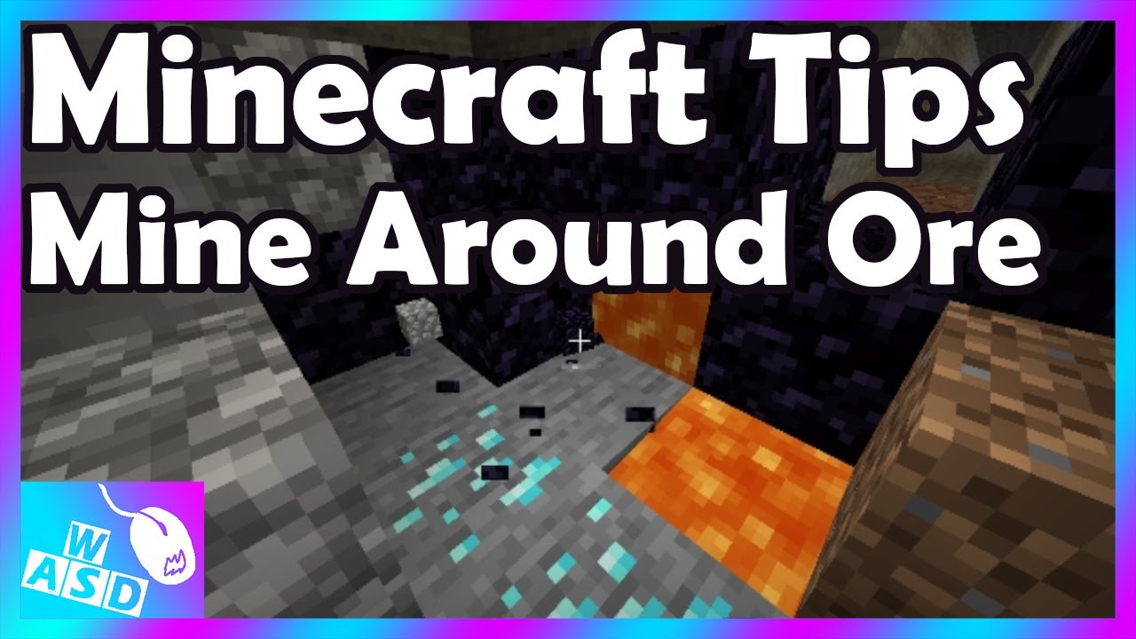 Minecraft Tips - Mine Around Rare Ore - YouTube
