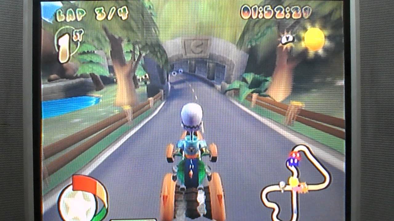 Pac-Man World Rally Gameplay-Erwin at Rolling Hills - YouTube