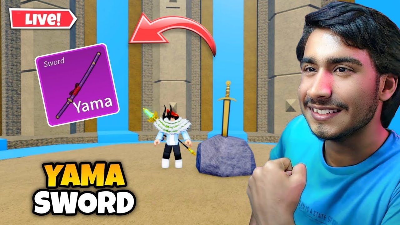 I try to obtain YAMA SWORD in Blox Fruits! LIVE - YouTube