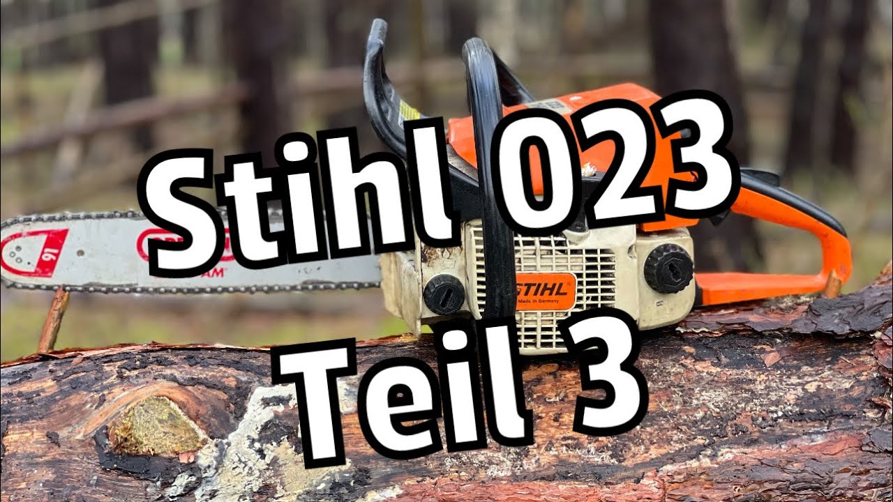 Stihl 023 | Vergaser | Tankentlüftung | Testlauf | Teil 3 - YouTube