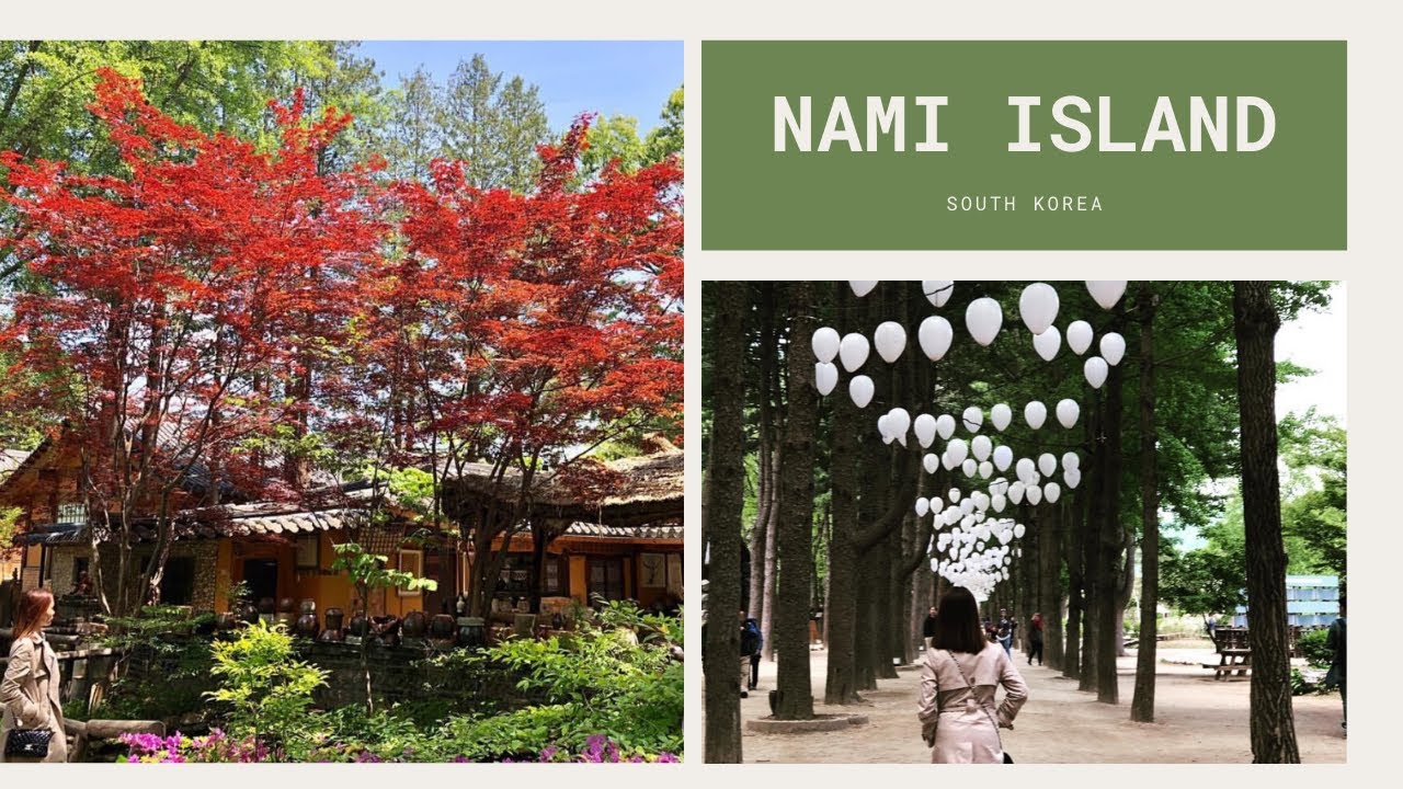 NAMI ISLAND | South Korea #SpringSeason #FirsttimeinSouthKorea #Travel ...
