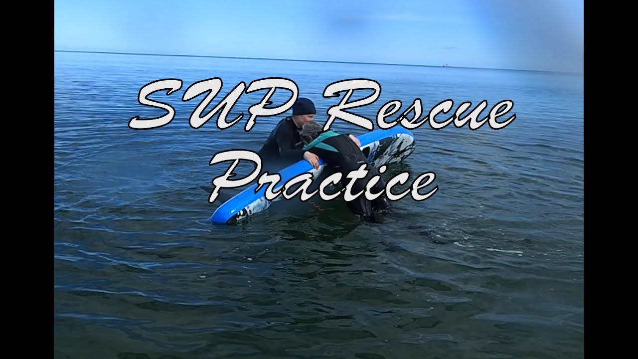 Sup rescue practice - YouTube