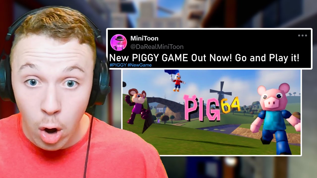 MiniToon Released a NEW PIGGY Game! - YouTube