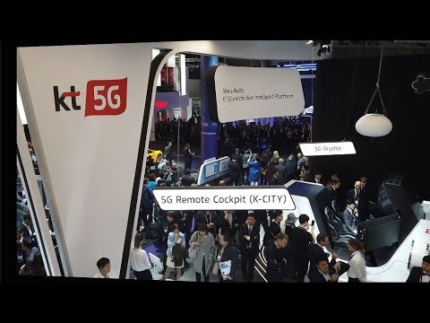 2019년 MWC 현장 스케치! KT가 준비한 6개의 5G Zone을 영상으로 만나보세요! - YouTube