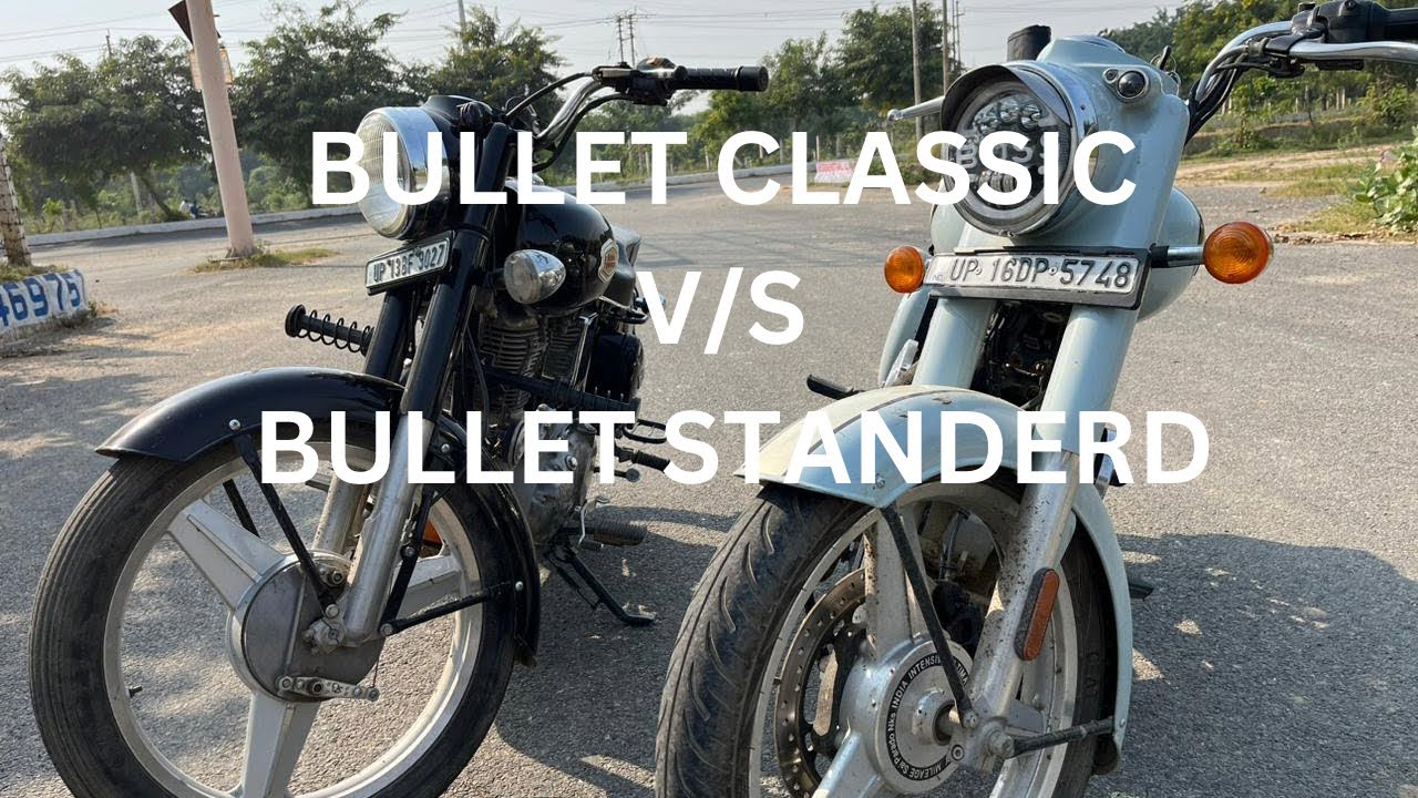 BULLET CLASSIC V/S BULLET STANDERD || TUG OF WAR 😱|| SHOCKING RESULTS 😰 ...