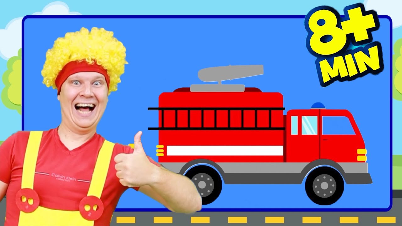 🚒 Firefighter rescue a little girl + More Miss Mila Kids Songs - YouTube