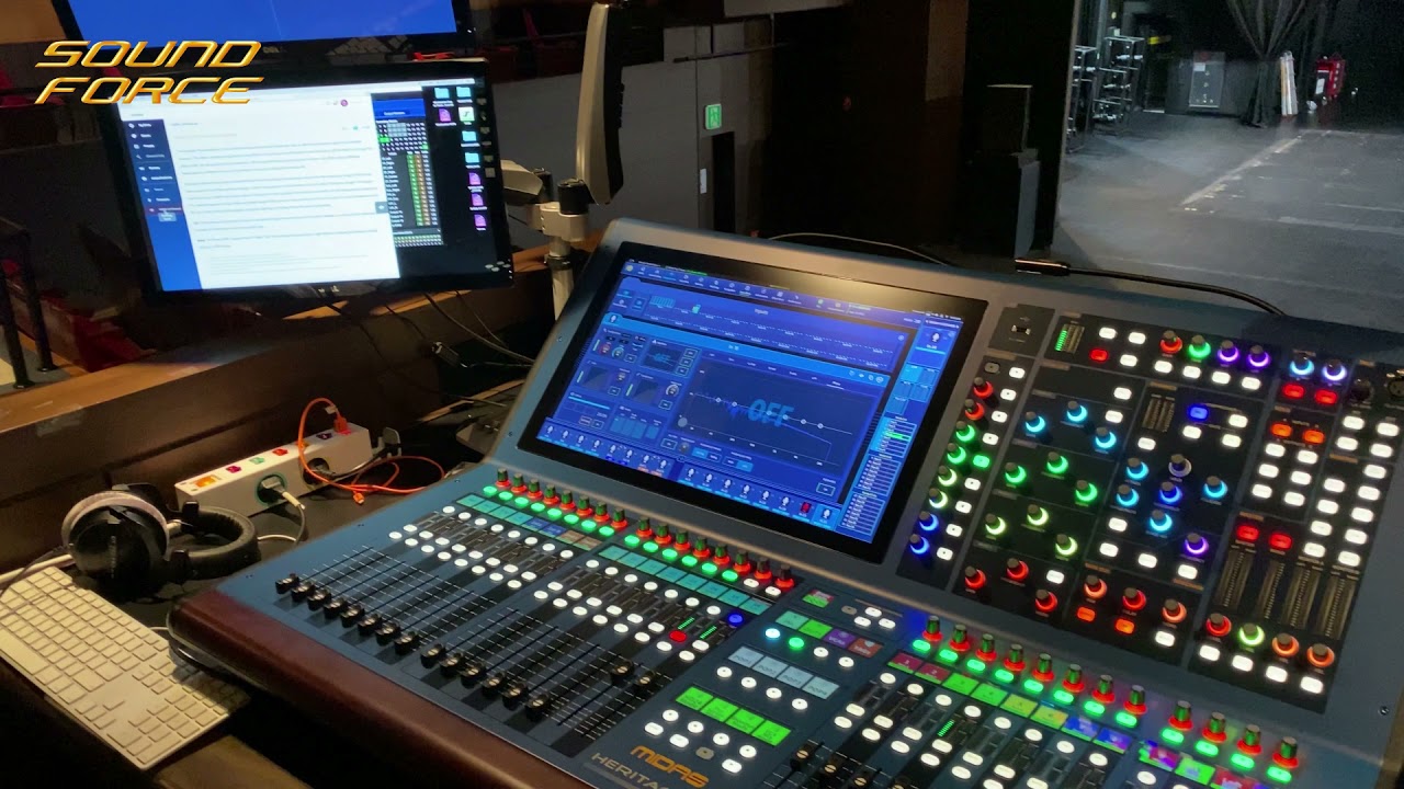 Midas Heritage D HD96-24, Phase (All Pass Filter) Controls - YouTube