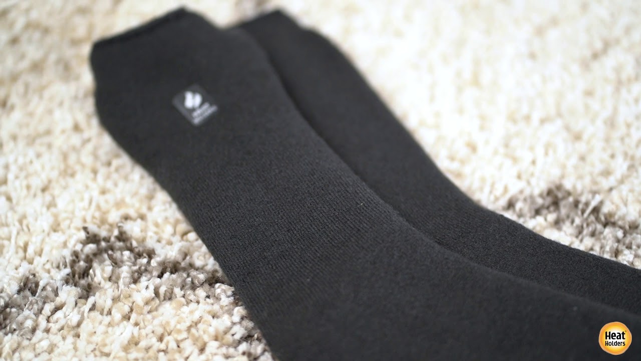 Heat Holders® Men's LITE Socks - YouTube