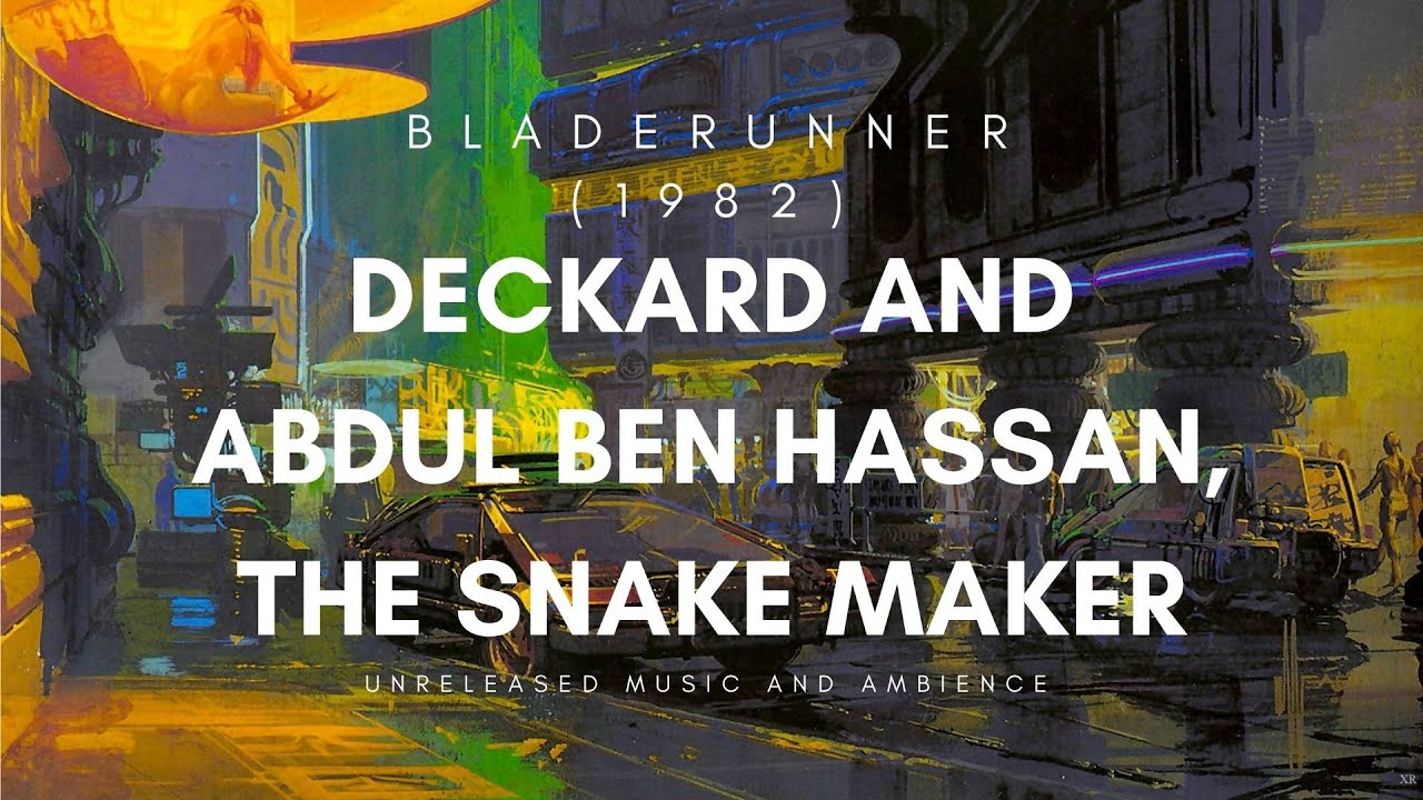 Deckard and Abdul Ben Hassan, the Snake Maker : Blade Runner (1982 ...