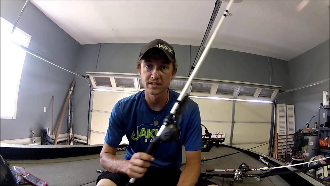 Basic Rod and Reel set-ups for Bass Fishing - YouTube