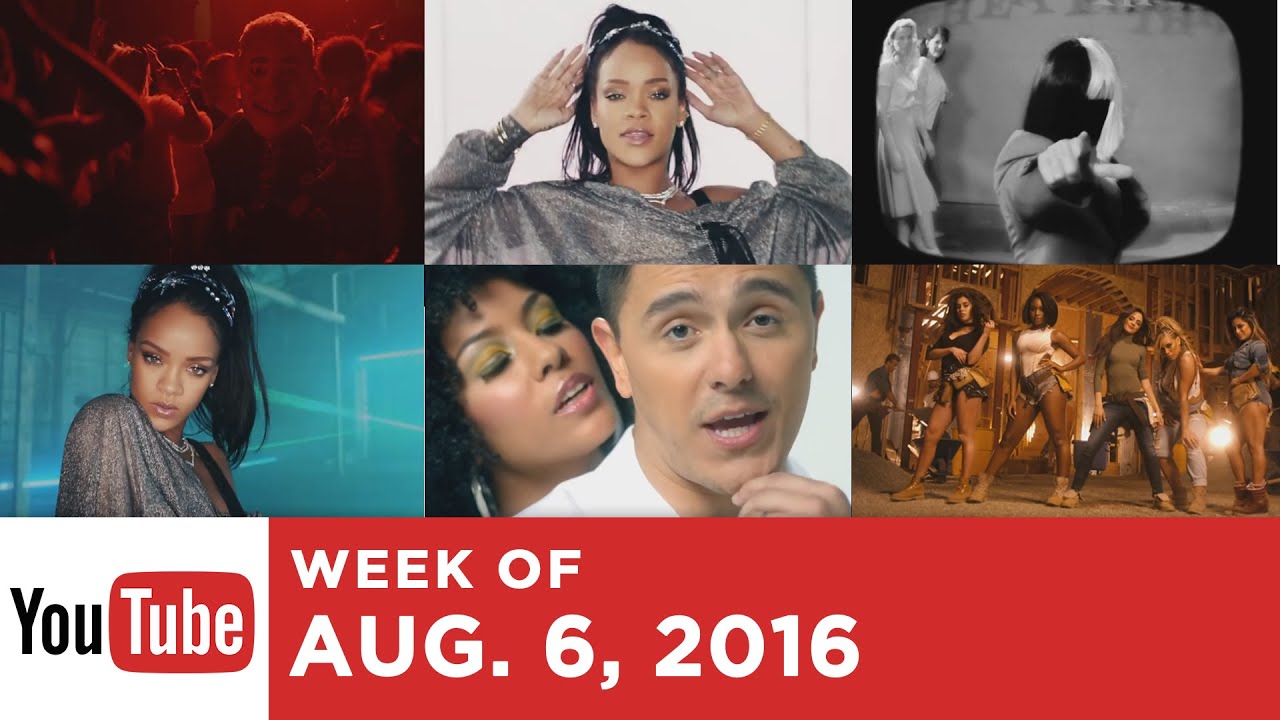 Top 10 Songs - Week Of August 6, 2016 (YouTube) - YouTube