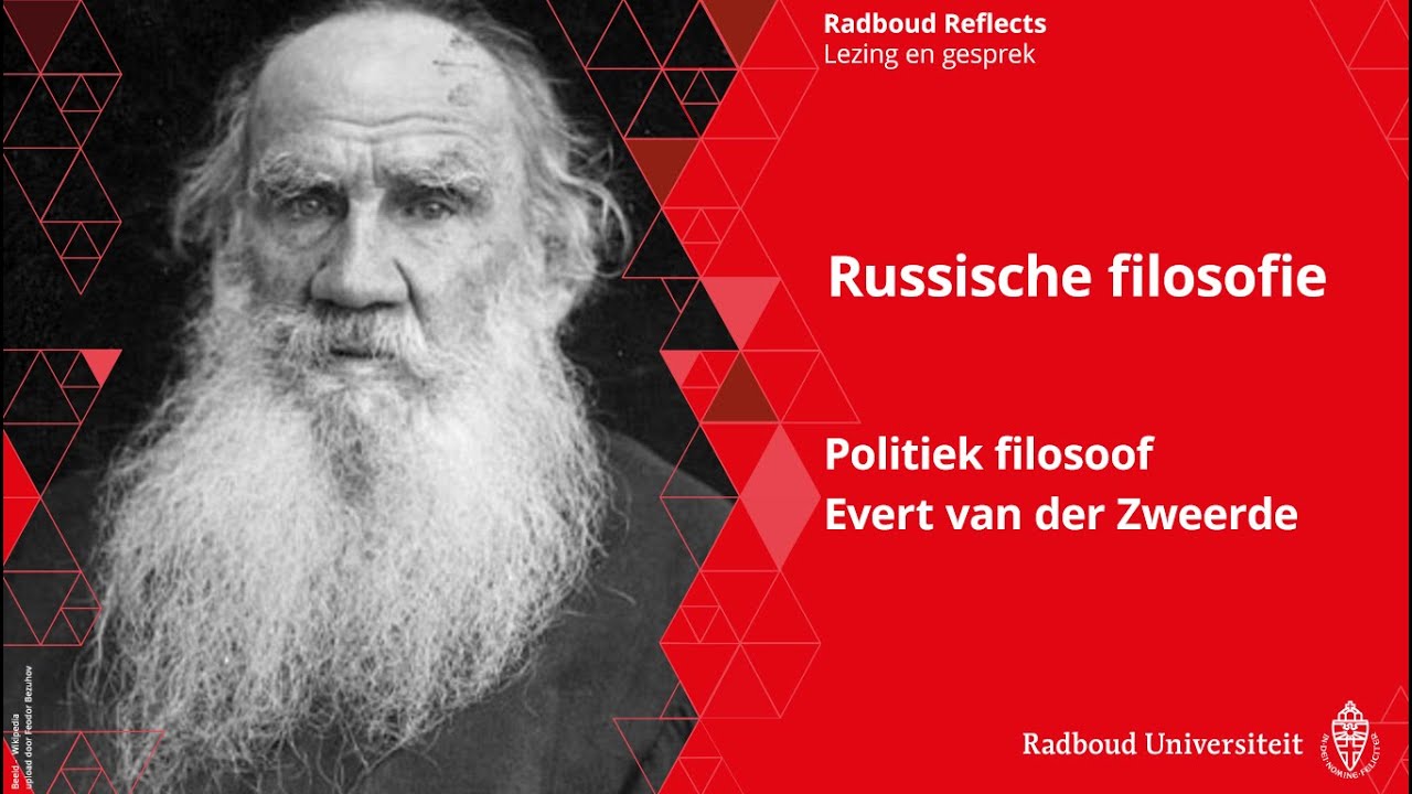 Russische filosofie | Politiek filosoof Evert van der Zweerde, lezing ...